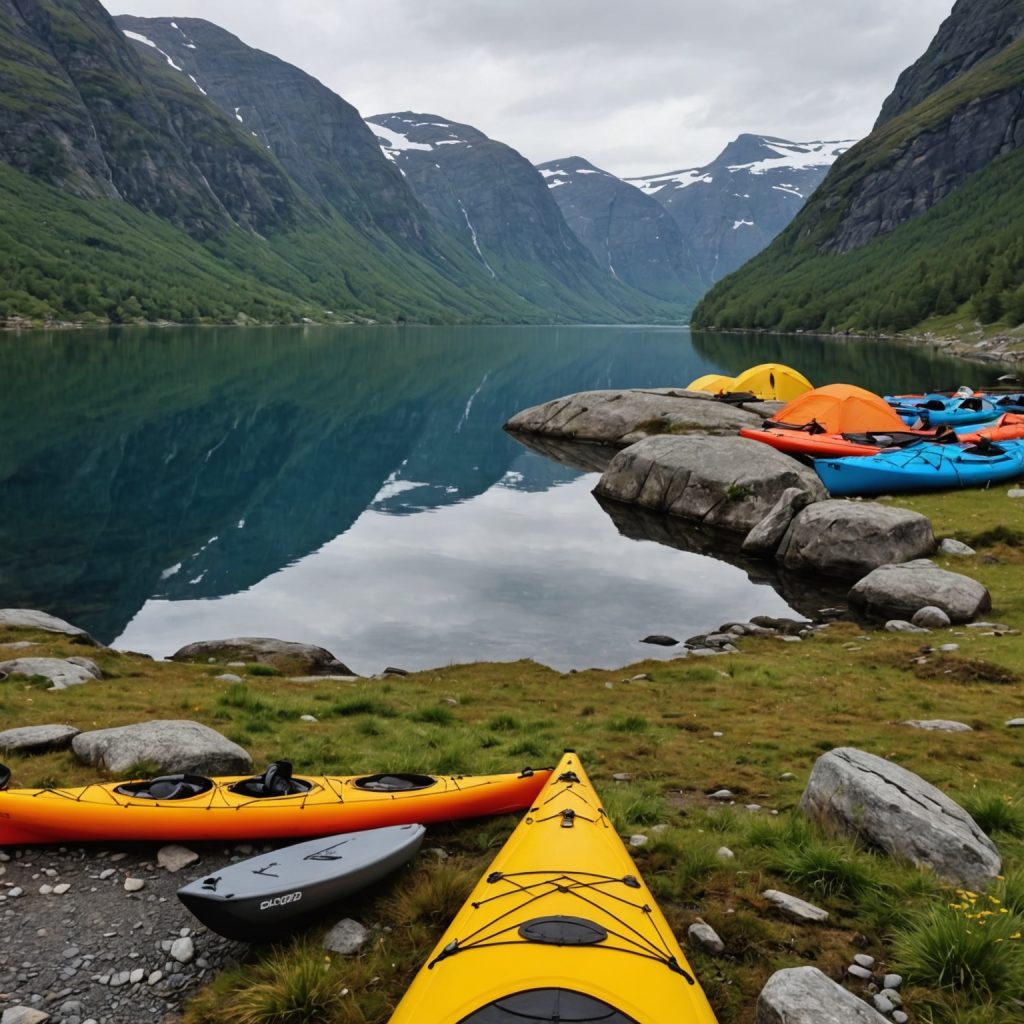 Comment organiser un camping pour une expédition de kayak en Norvège ...